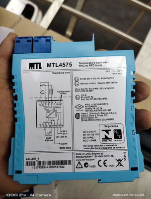 MTL4575 MTL 기기 근접 감지기 인터페이스 기본 가이드웨이 안전 장벽